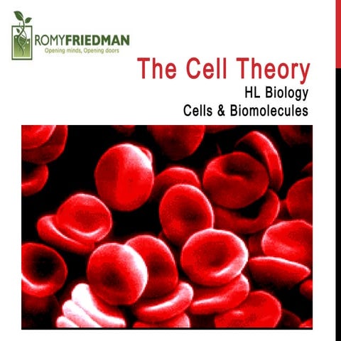 Cell Theory-1 | PPT | Biological Sciences | Science