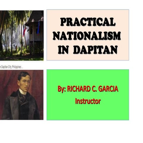 Rizal's Exile in Dapitan and Correspondence with Fr. Pablo Pastells. | PPTX