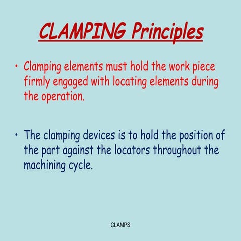 clamping mechanisms | PDF