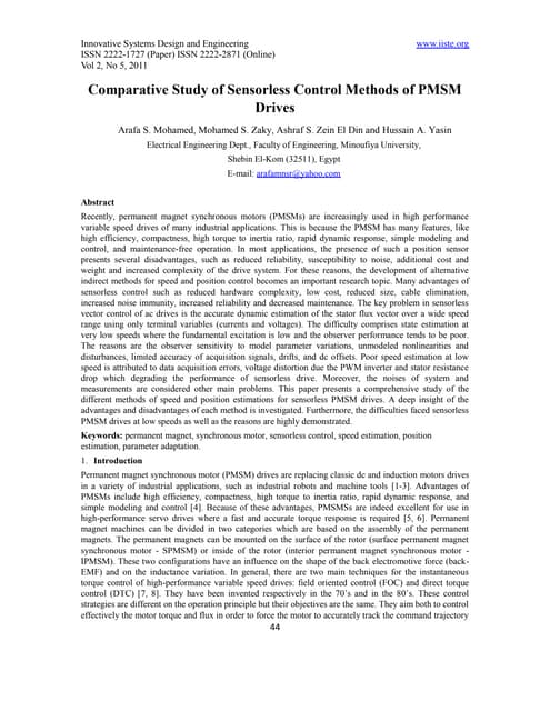 A Novel Sliding Mode Control Of Induction Motor Using Space Vector Modulation Technique Pdf