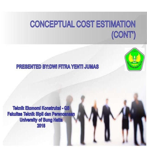 conceptual estimate | PPT