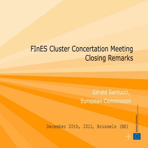 5 concluding remarks-santucci | PPT