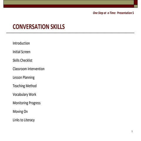 5 conversation-skills | PPT