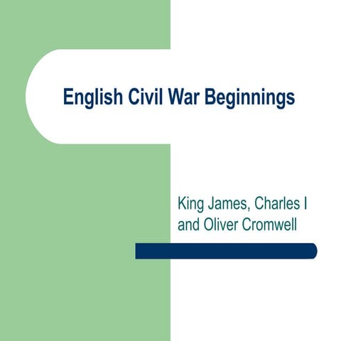 English Civil War | PPT