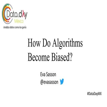 How can algorithms be biased? | PPTX
