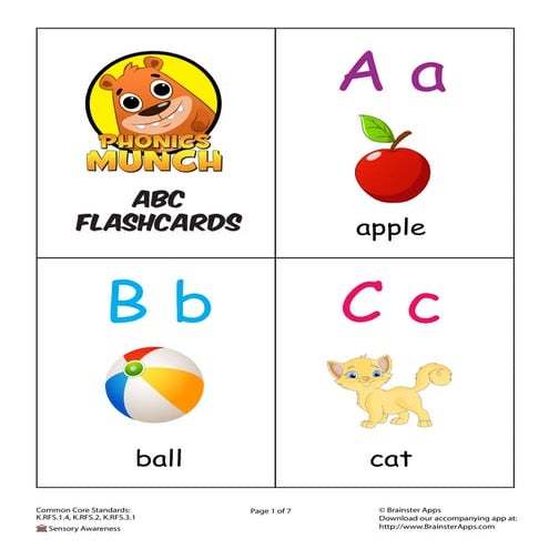 ABC Alphabet Flashcards | PDF