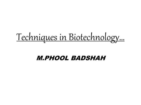 Dna isolation | PPTX