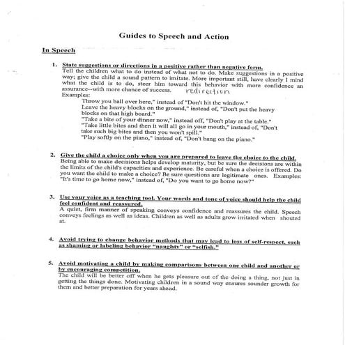 5 guides to speech & action | PDF