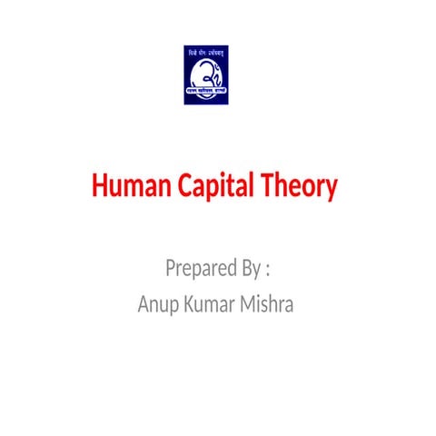 5-Human Capital Theory based on economic models.pptx
