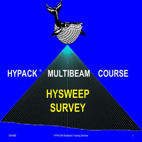 Hysweep survey multibeam echosounder with hypack | PPT