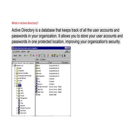 Introduction to Active Directory