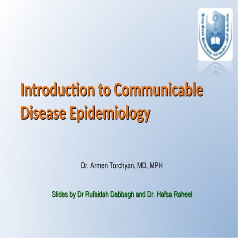 5- Introduction to Communicable Disease.ppt