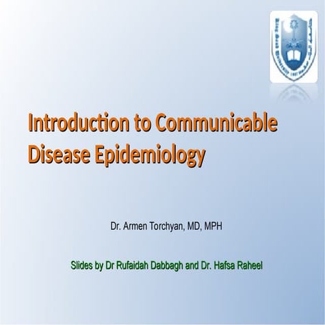Communicable disease | PPT
