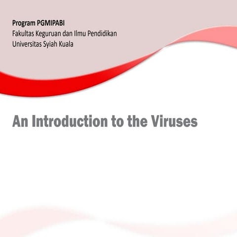 5. introduction to viruses | PPT
