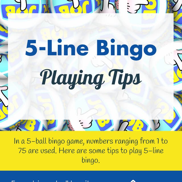 5-Line Bingo Playing Tips | PDF