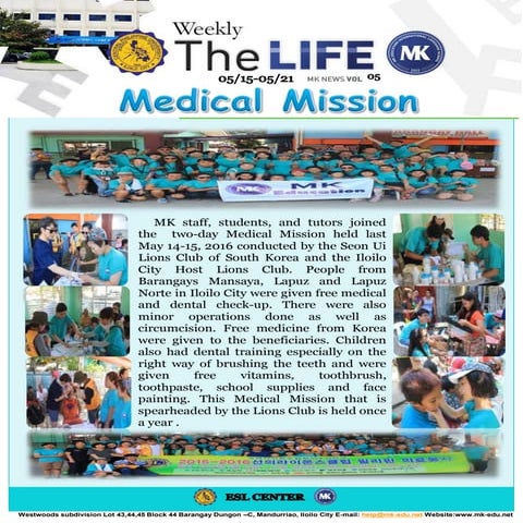 medical mission | PPTX | Dental Health | Diseases and Conditions