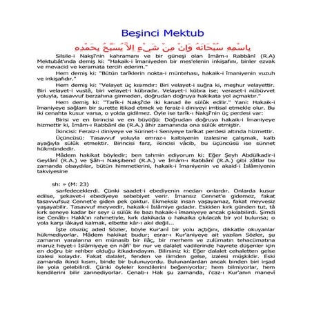 5.Mektup | PDF