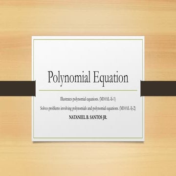 5-Polynomial Equation mathematics 10.pptx