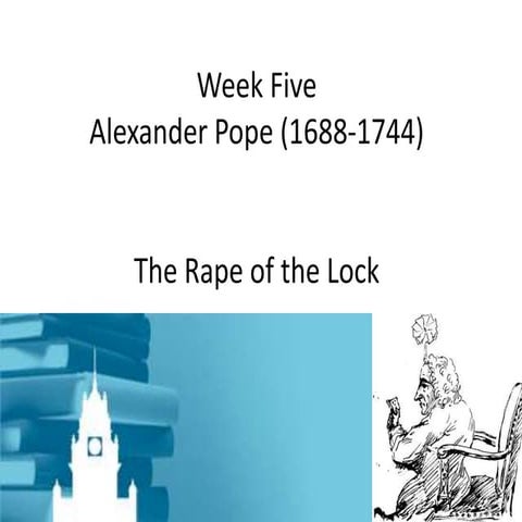 5 pope | PPTX | Poetry | Books and Literature