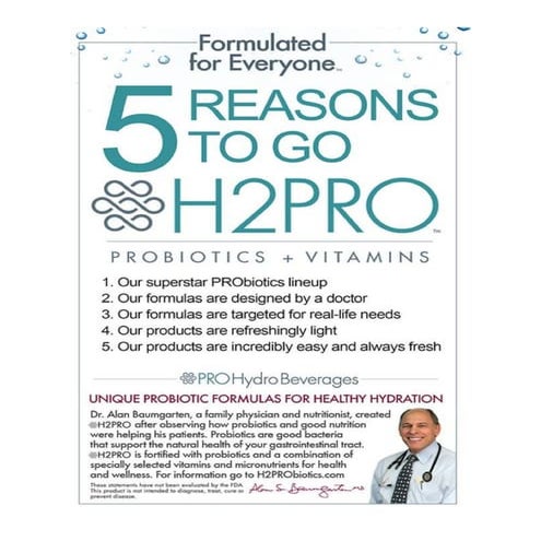 5 Reasons to Go H2Pro | PDF