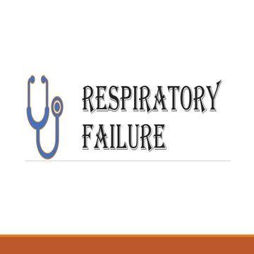 Respiratory failure | PPT