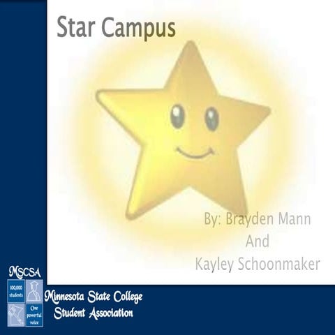 How to be a STAR Campus | PPTX