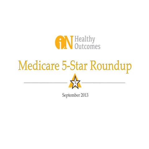 Medicare Advantage 5-Star Roundup | PDF