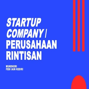 Bisnis Online Dengan Menggunakan Start Up | PDF
