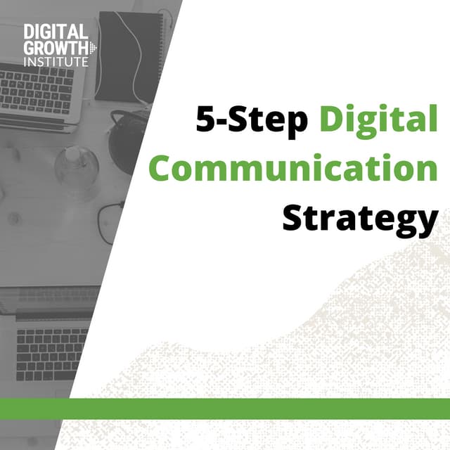5-Step Digital Communication Strategy | PDF