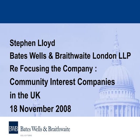 Stephen Lloyd | PPT