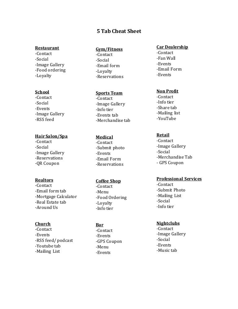 5 tab-cheat-sheet