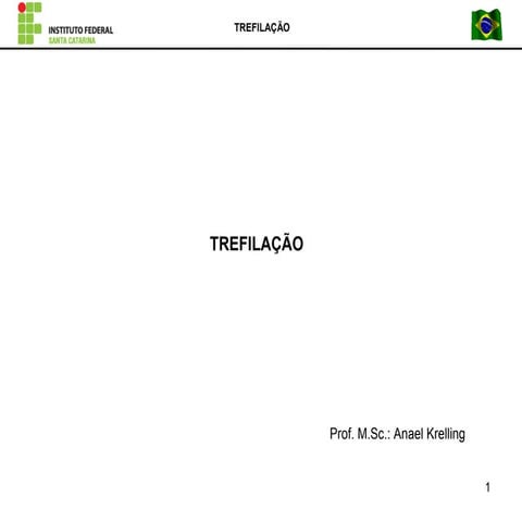 Fieira e trefilção (angulo de fieira e conformação) | PDF