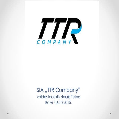 SIA „TTR Company” un SIA „Wood LV” iedvesmas stāsti | PDF