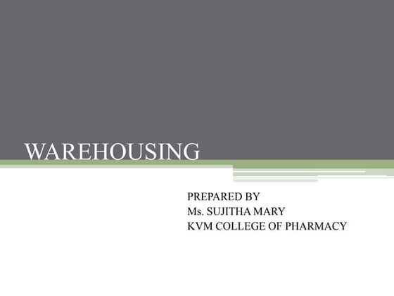 Goods inward procedure, inspection and documentation | PPT