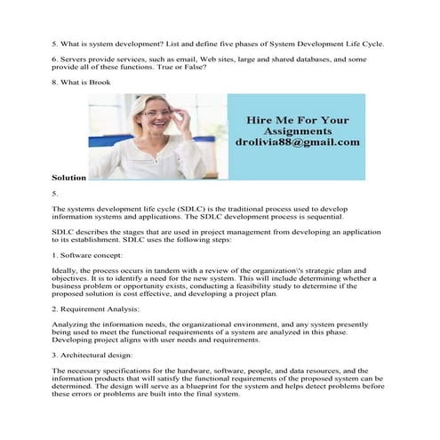 5- What is system development- List and define five phases of System D.docx