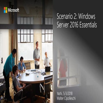 Windows Server 2016 Essentials Yashi Italia | PDF