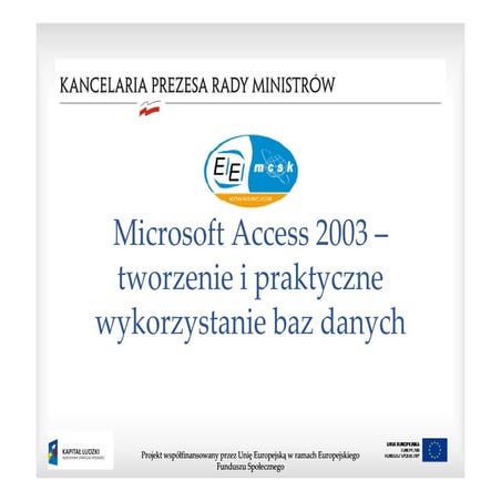 access 2003 | PDF | Databases | Computer Software and Applications