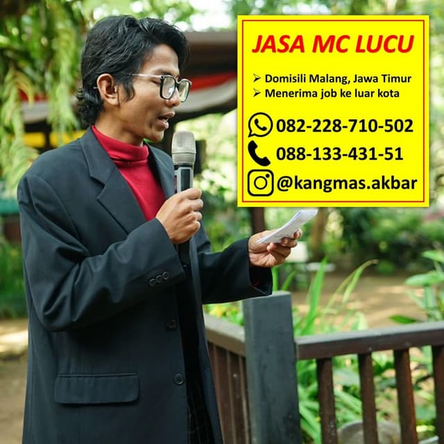 WA 082.228.710.502 JASA MC ACARA FORMAL Seminar di Jabodebatek | PDF