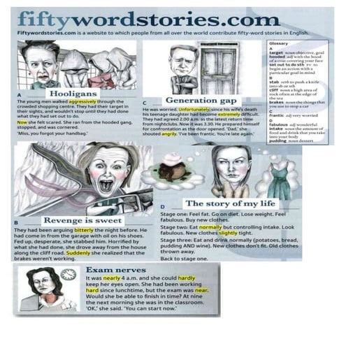 50 word stories | DOCX