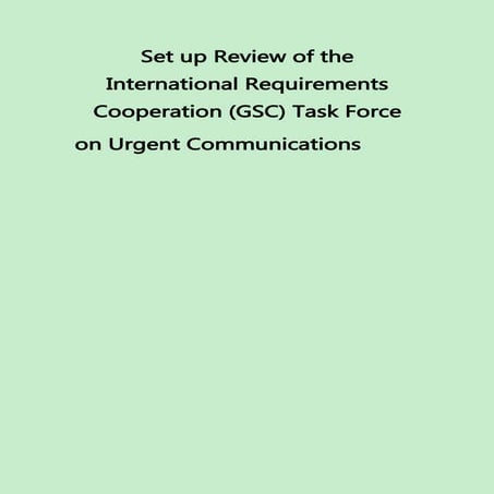 Alternative means of communication during disaster | PPTX