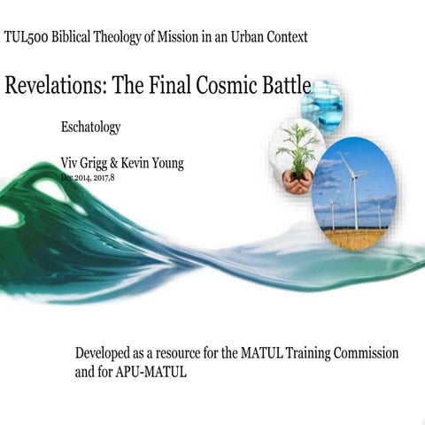 500-15 Revelations: The Final Cosmic Battle | PPTX