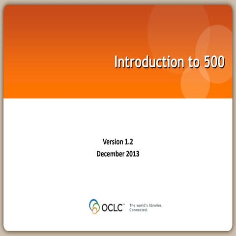 Introduction to 500 DDC from OCLC Training Course.pdf