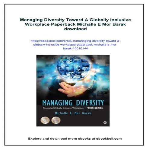 Managing Diversity Toward A Globally Inclusive Workplace Paperback ...