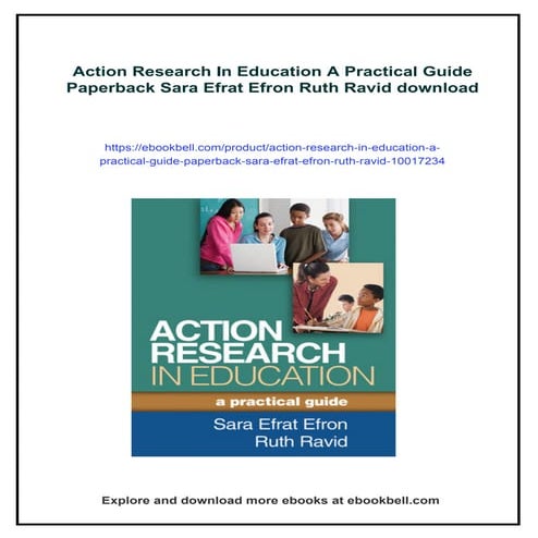 Action Research In Education A Practical Guide Paperback Sara Efrat ...
