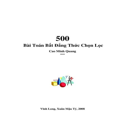 500 bdt thay cao minh quang tong hop | PDF