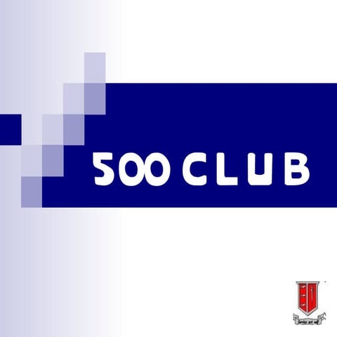 500 club! | PPT