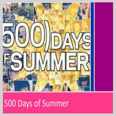 500 days of summer FOS | PPTX