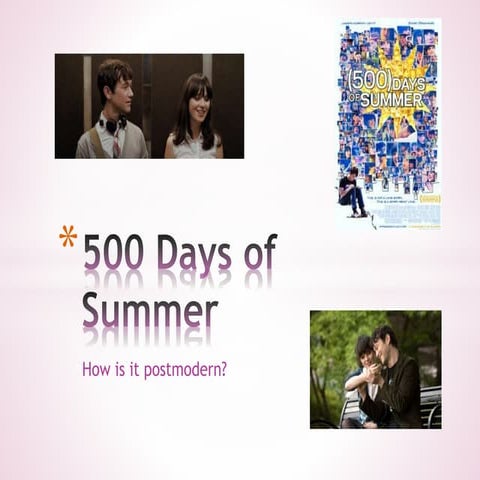 500 days of summer | PPTX