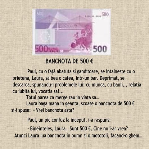 Bancnota de 500 E | PPT