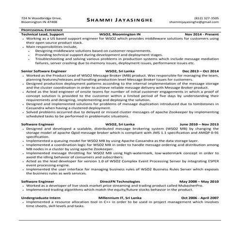 Internship Wso2 | PDF